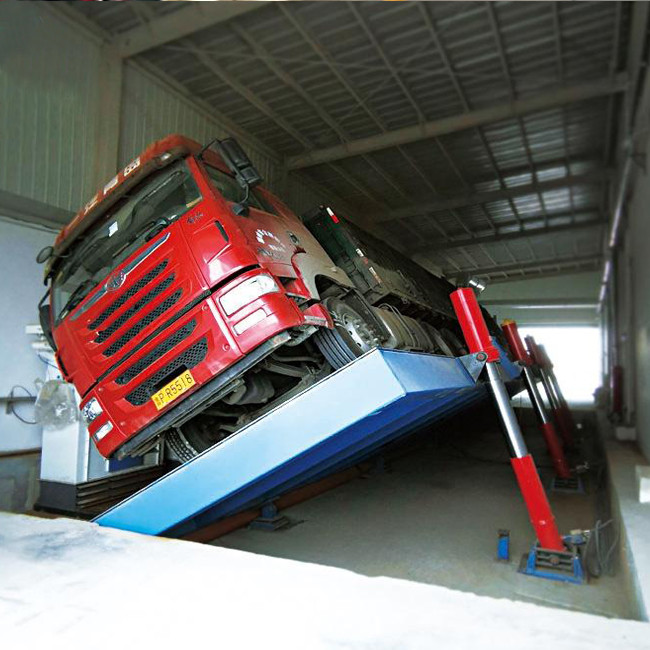 Discaricatore idraulico a piegatura laterale e posteriore 1T-100T per ...